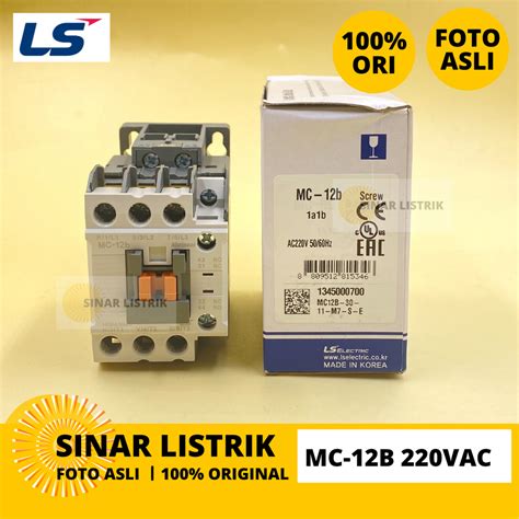 Jual Ls Kontaktor Contactor Mc 12b 220v Mc 12b 220v Mc12b Shopee
