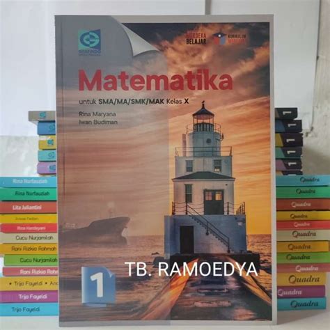 Promo Buku Matematika SMA MA SMK Kelas X Kurikulum Merdeka Grafindo Diskon 33 Di Seller Pilihan