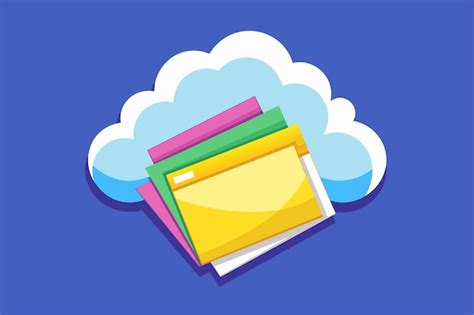 Premium Vector Cloud Sticky Notes