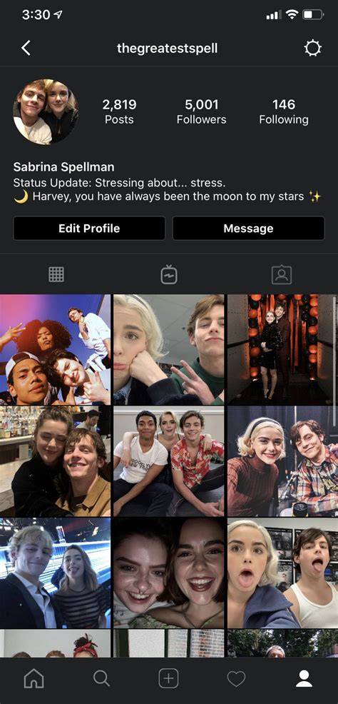 Archiverse Social Media — Au Sabrina Is The Leading Lady Of Hollywood