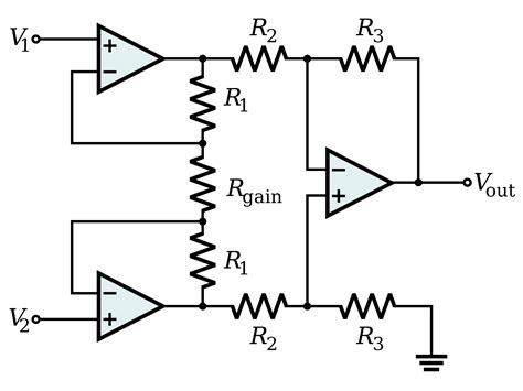 Why Is My Instrumentation Amplifiers Output Voltage Completely Wrong Electrical Engineering