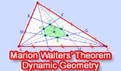 Marion Walter S Theorem Triangle And Hexagon Areas Using TracenPoche Dynamic Geometry College