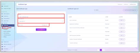 Infixedu Certificate Module User Guide Aorasoft Helpdesk
