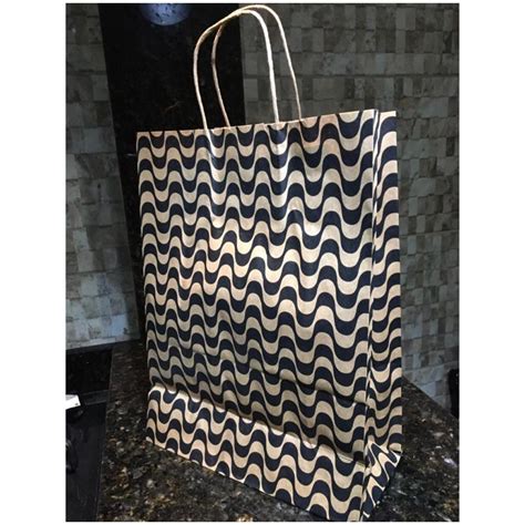 Sacola De Papel Kraft M Decorada C 10 Shopee Brasil