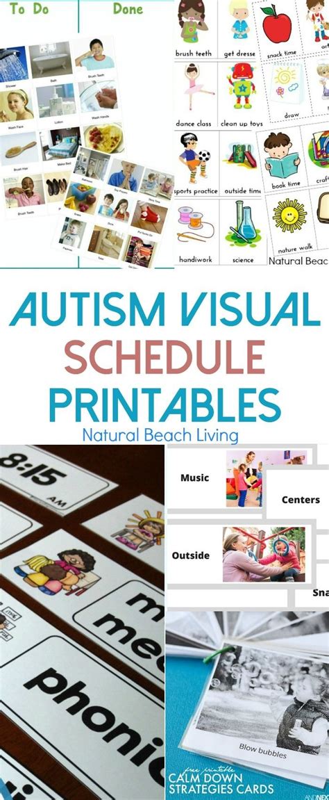 10 Free Autism Visual Schedule Printables To Try Right Now Super