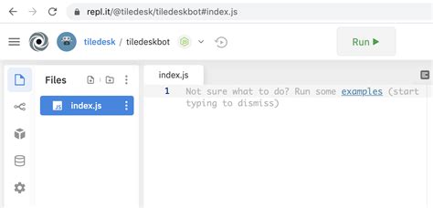 Hello World Tutorial Tiledesk Developer Hub