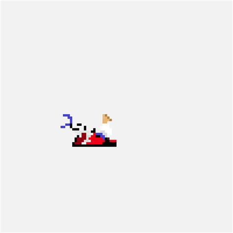 Pixilart Sonic Crouching Sprite By Sonic Gamer