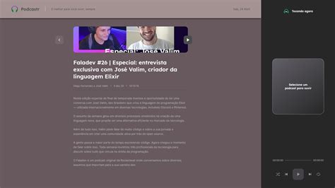 GitHub Nekuro201 Podcastr Project Based On The NLW 5 Rocketseat