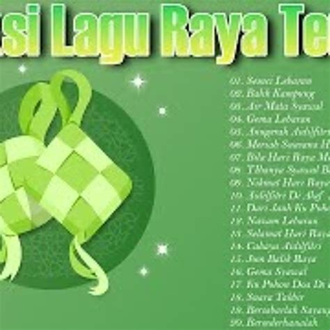 Koleksi Lagu Hari Raya Aidilfitri Sepanjang Zaman