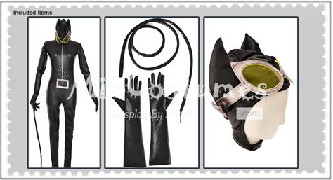 Costume De Catwoman Cosplay Super Héroïne Combinaison à Vendre