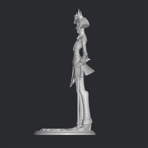Alastor From Hazbin Hotel Stl File 3d Printing 3d Print File