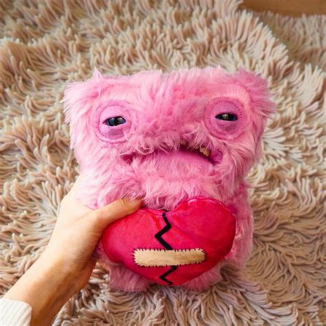 Fuggler Plush Wide Eyed Weirdo With Broken Heart Etsy Canada