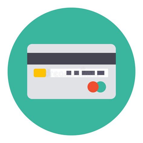 Flat Silver Vector Creditdebit Card Stock Vector Illustration Of Money Cards 109240569