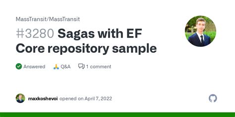 sagas with ef core repository sample · masstransit masstransit