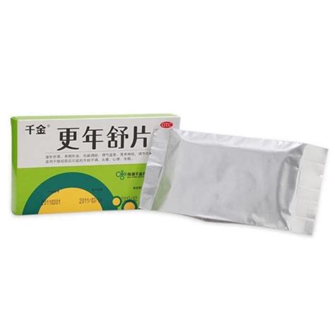 更年舒片 千金 价格 说明书 功效与作用 副作用 39药品通