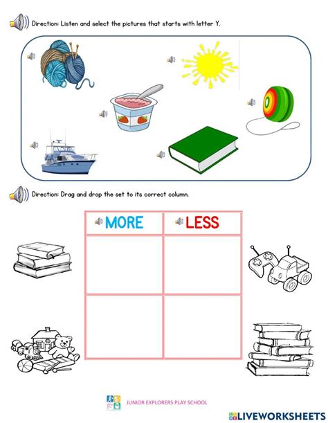 Nursery Summative Assessment Week 38 Worksheet Live Worksheets