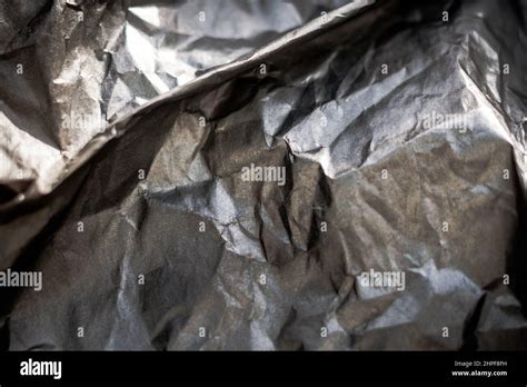 Abstract Real Paper Surface Background Aluminum Platinum Silver Foil