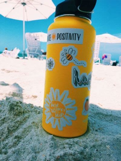 Popular Tumblr Aesthetic Hydro Flask Stickers Image Desain Interior