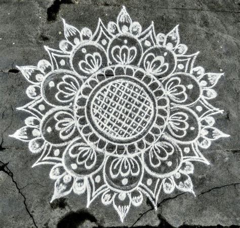 Very Beautiful Laxmi Pa With Alpona Design Mukesh Arts Artofit