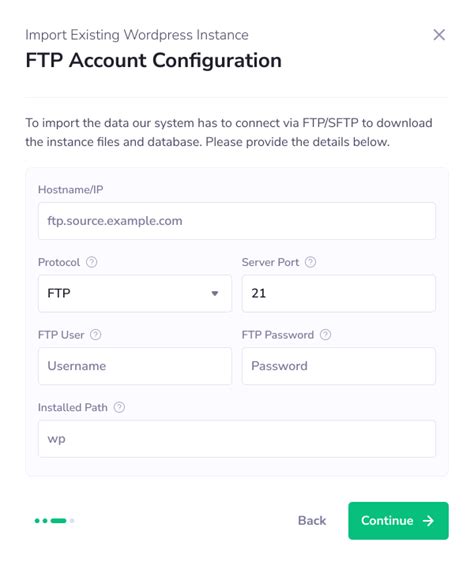 Wordpress Instances Management Panelalpha
