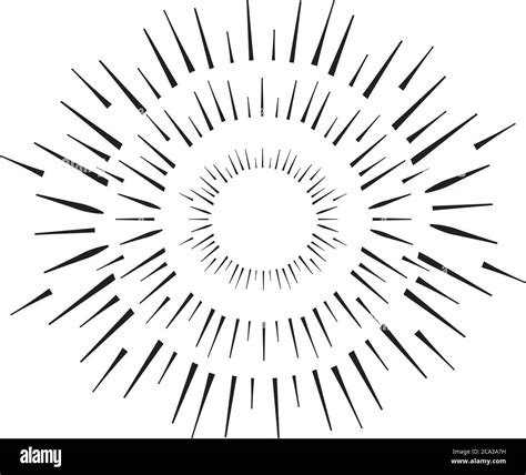 Firework Exploding Icon Over White Background Silhouette Style Vector Illustration Stock