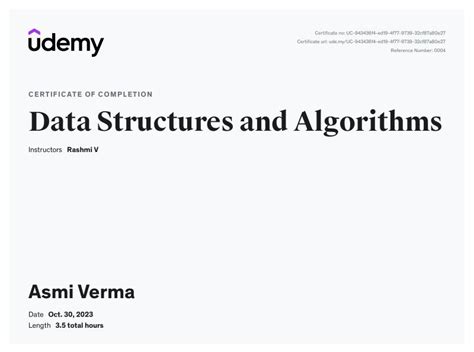 Asmi Verma On Linkedin Techcertificate Dataalgorithms