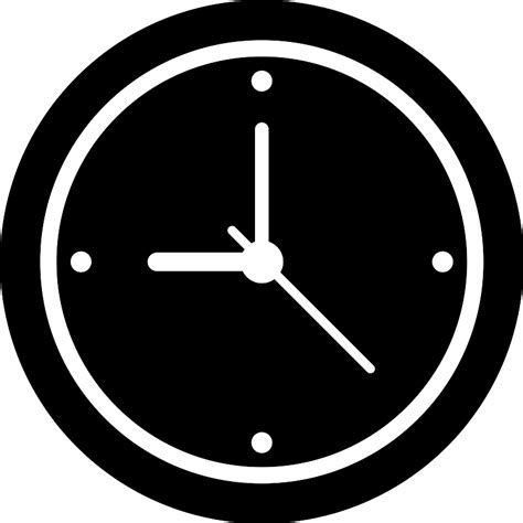 Clock Vector Svg Icon Svg Repo