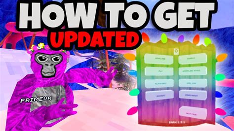 How To Get The Bark Mod Menu In Gorillatag Updated Youtube