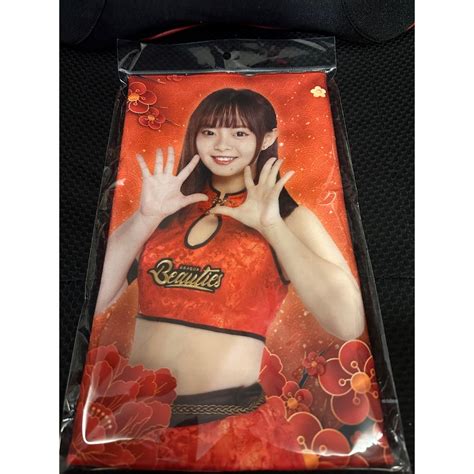 中華職棒味全龍隊 味全龍dragons 味全龍2024小龍女應援毛巾 小龍女dragon Beauties最新款應援毛巾 蝦皮購物