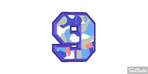 9 Number Animated  Logo Designs