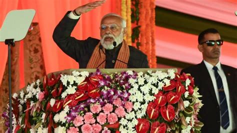 Indian Prime Minister Visits Kashmir Pms First Visit Since Revoking
