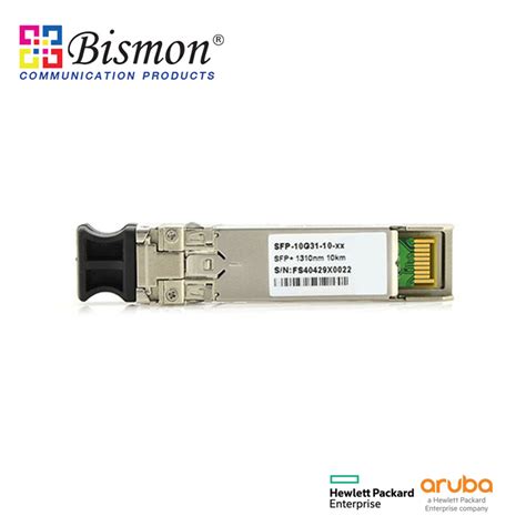 Hpe X130 10g Sfp Lc Sr Transceiver Bismon
