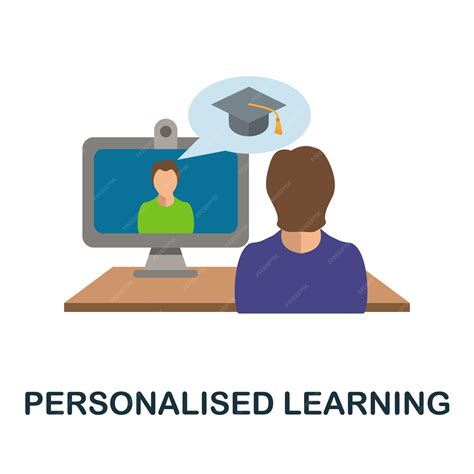 Premium Vector Personalised Learning Icon Simple Element From Online