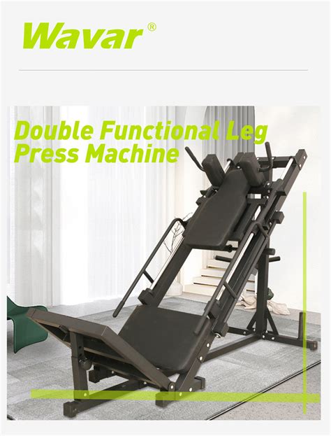 Double Functional Leg Press Machine Manufacturer China