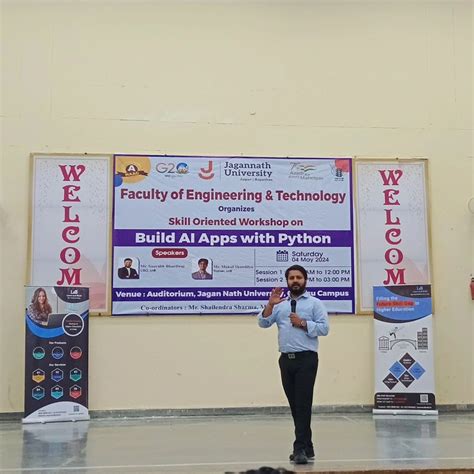 Arun Kumar On Linkedin Skill Oriented Workshop On Build Ai App With Python