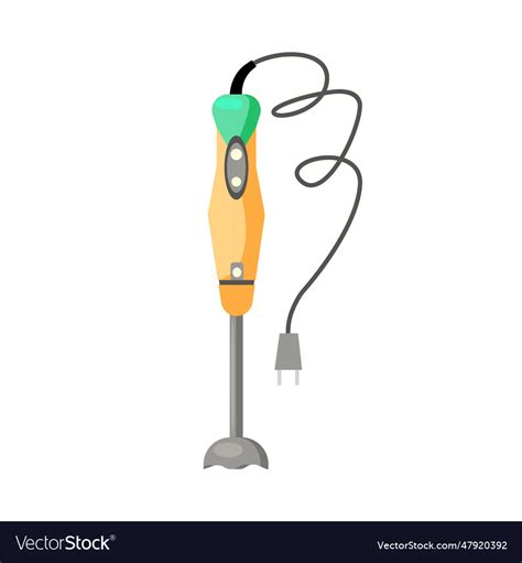 Stick Blender Royalty Free Vector Image Vectorstock