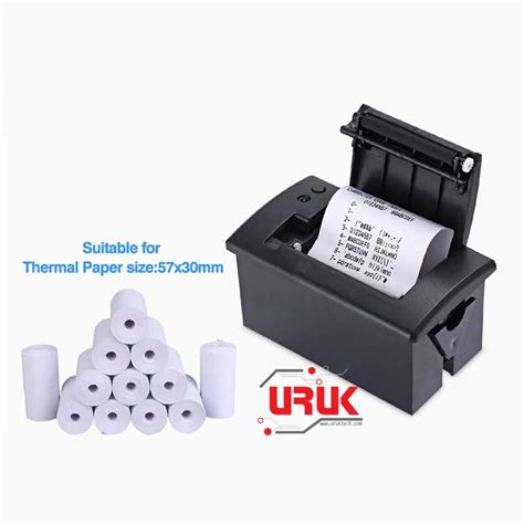 TTL Embedded Thermal Printer With Paper Rolls UrukTech