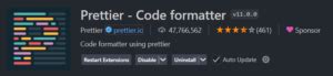 Visual Studio Code Extens O Prettier Samory Sundjata