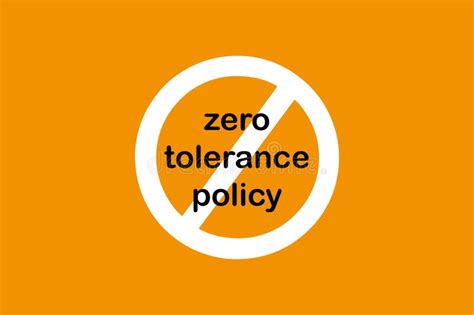 Zero Tolerance Stock Illustrations 526 Zero Tolerance Stock