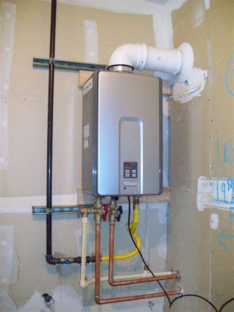 Tankless Water Heater Install Photos White Knight Plumbing