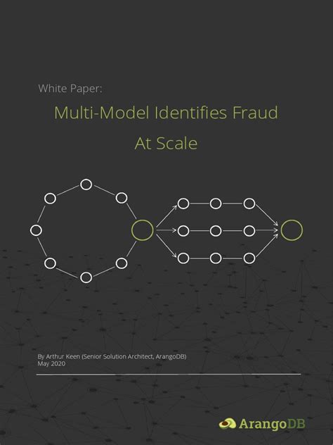 Multi Model Identifies Fraud At Scale Arangodb White Paper Pdf