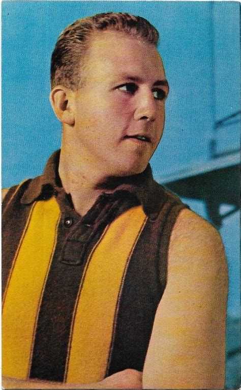 1964 Mobil Football Photo 5 Des Dickson Hawthorn Apt Collectables