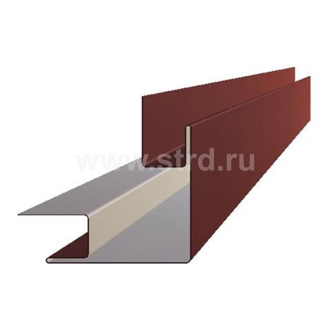 Угол наружный сложный 75*75мм 0.45мм Viking 3м Металл Профиль код ...