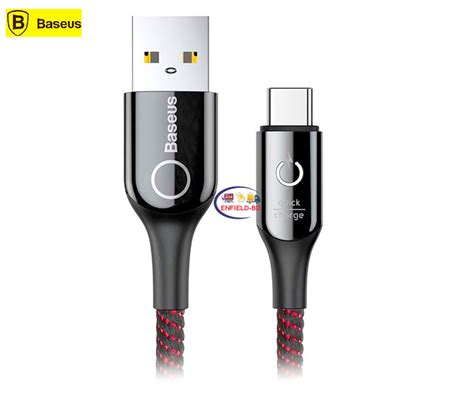 Baseus C Shaped Type C Cable Light Intelligent Power Off