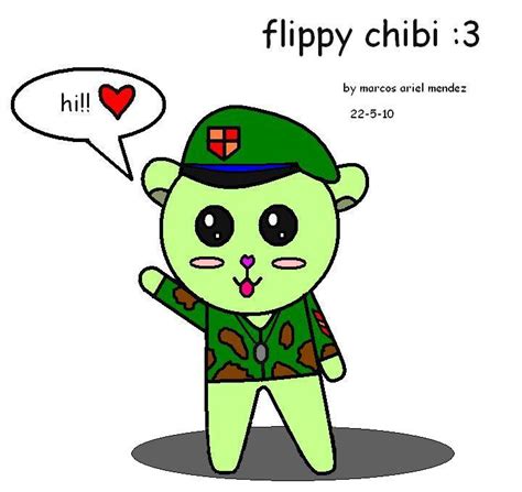 Flippy Chibi By Metal Slug 233 On Deviantart