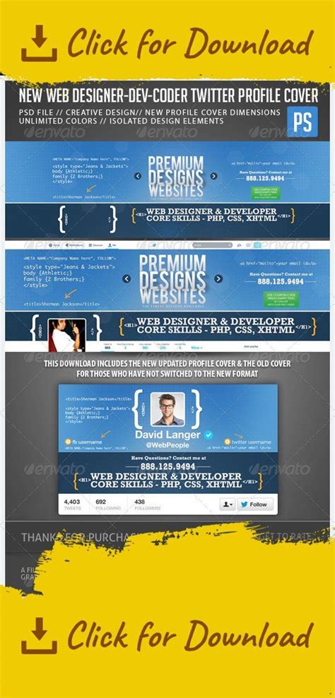 web designer developer coder twitter header photo web design twitter