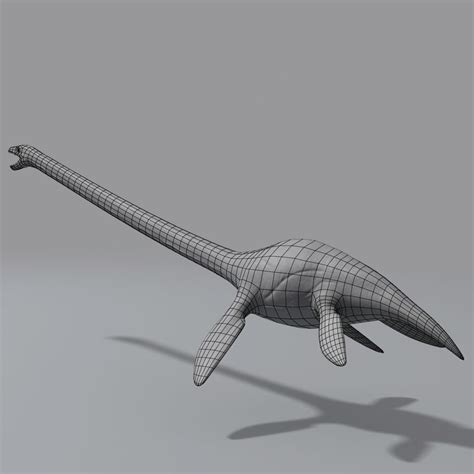 Elasmosaurus 3d Model 39 Max Obj Free3d