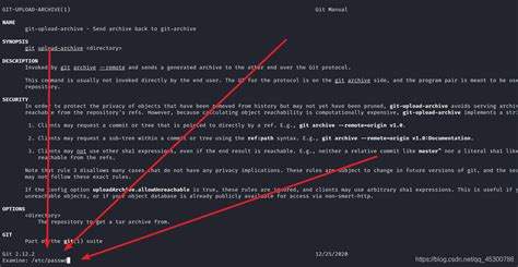 【vulhub】git Shell 沙盒绕过（cve 2017 8386）漏洞复现cve 2017 8386 漏洞复现 Csdn博客