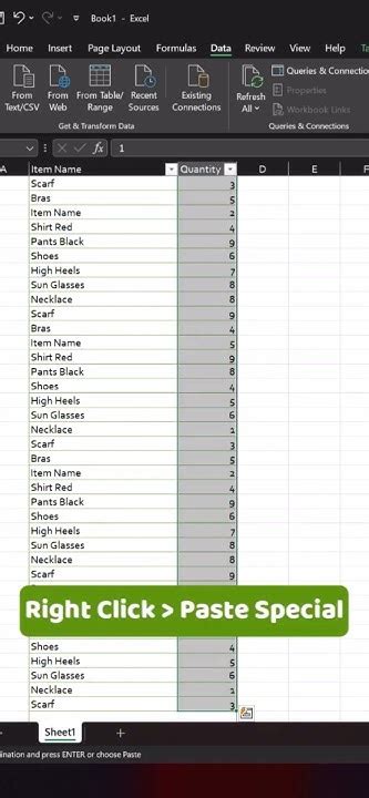 Convert Positive Numbers To Negative In Excel Excel Exceltips Exceltricks Exceltipsandtricks