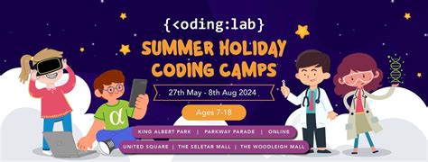 Summer Holiday Coding Camps For Ages 7 To 18 Coding Lab Coding Lab
